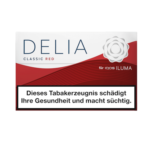 DELIA Classic Red Sticks für IQOS ILUMA | Gratis Versand | Günstiger Preis