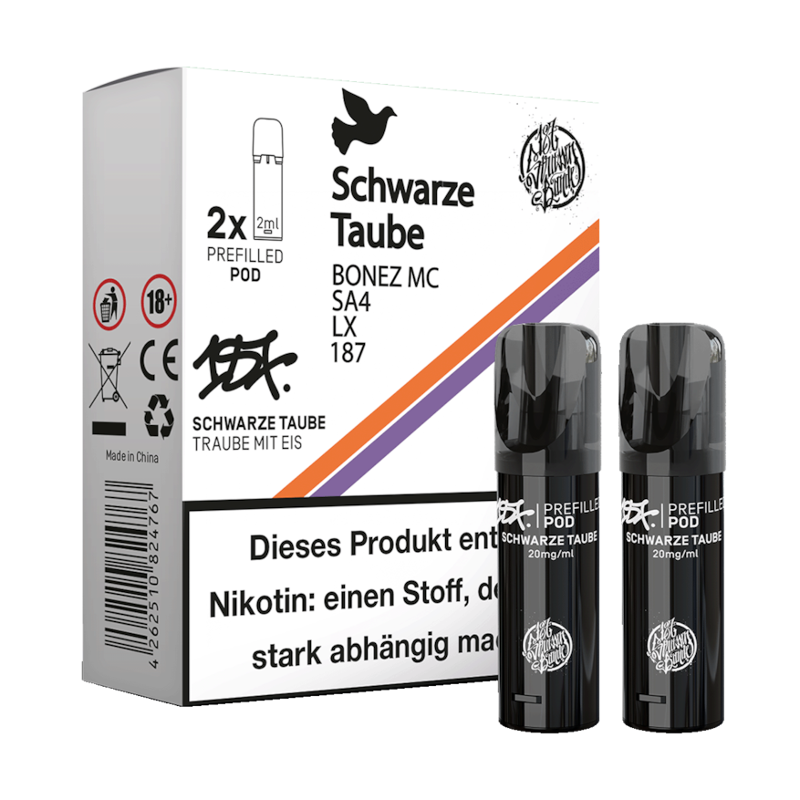 187 Strassenbande Schwarze Taube 2er Pod | 5,45€ | Gratis Versand