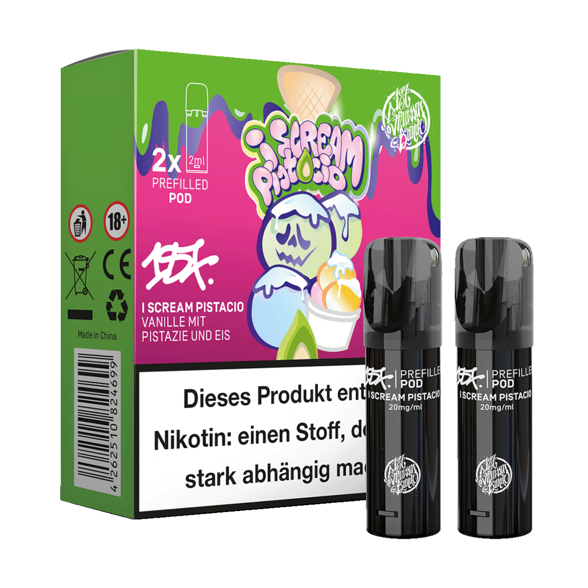 187 Strassenbande I Scream Pistacio 2er Pod | 5,45€ | Gratis Versand